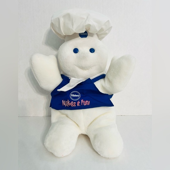 Pillsbury | Toys | Vintage Pillsbury Doughboy Plush Doll With Sound ...